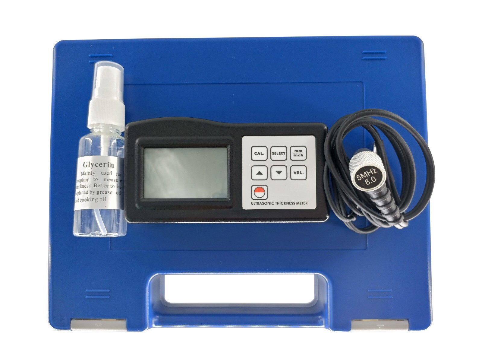 Digital Ultrasonic Thickness Meter For Boiler Tank Thickness Corrosion ...