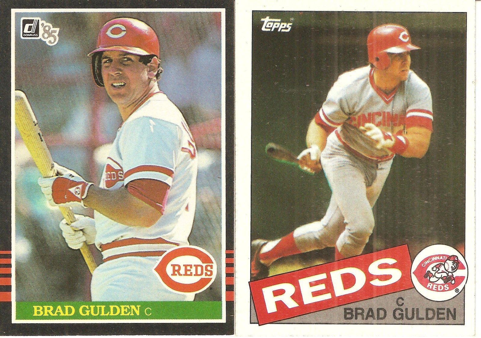 2 DIFFERENT CARD BRAD GULDEN BASEBALL CARD LOT 262 | eBay