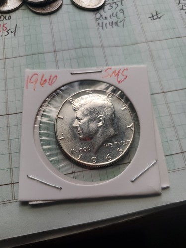 1966 SMS Kennedy Half Dollar Gem BU Special Mint Set 40% Silver | eBay
