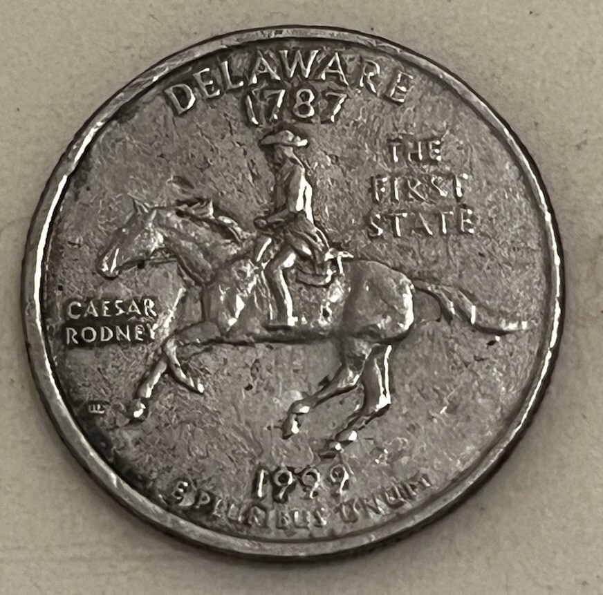 1999 P Delaware State quarter - Errors DDO - Very rare | eBay