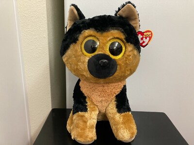 *Spirit* 2020 Ty Beanie Boo ~ 16” Large German Shepard ~ Cute!! ~ MWMT ...
