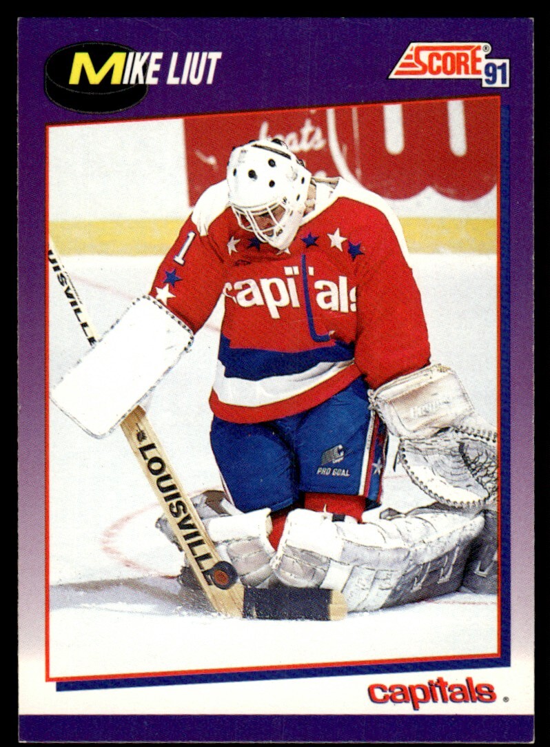1991-92 Score American #99 Mike Liut Washington Capitals | eBay