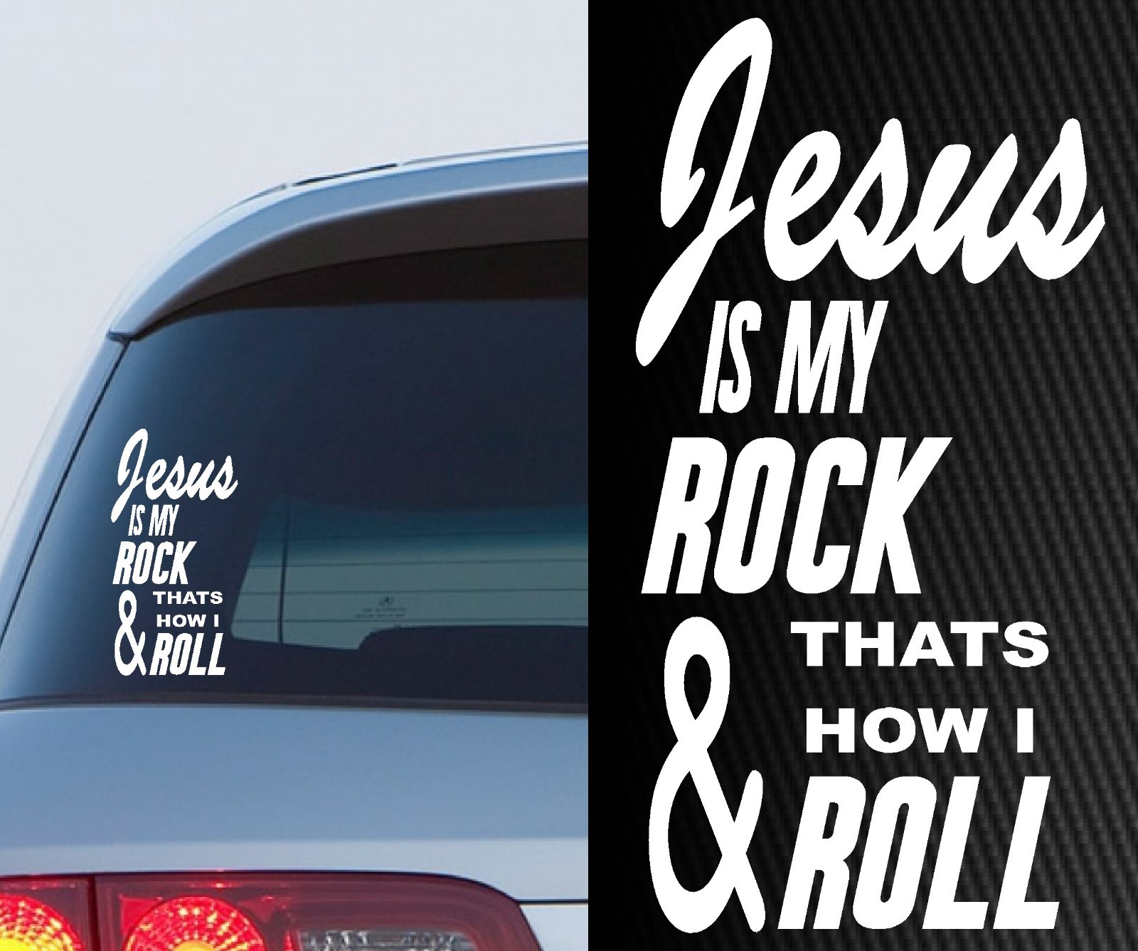 Jesus God Religious Car sticker Decal Popular Christian DECAL | eBay
