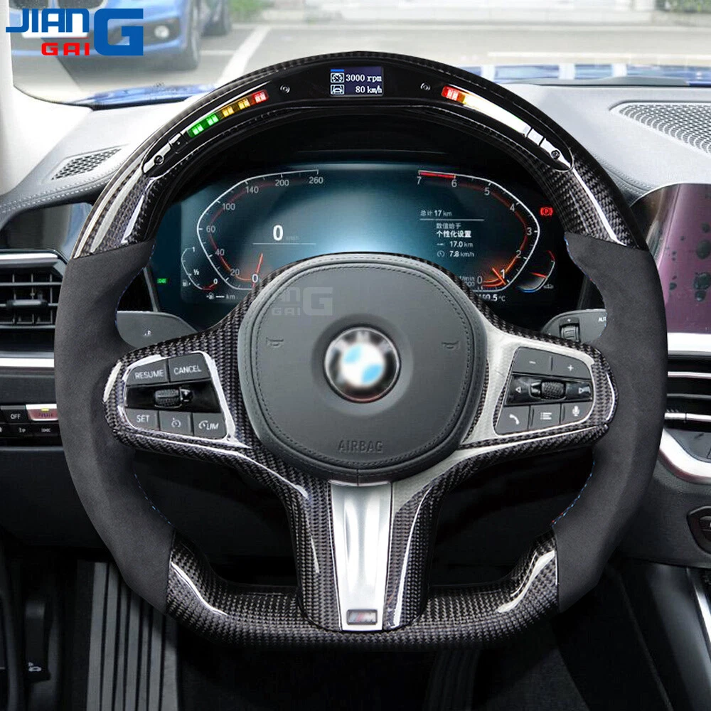 Luci Del Cambio A LED Volante In Fibra Di Carbonio Per BMW, 50% OFF