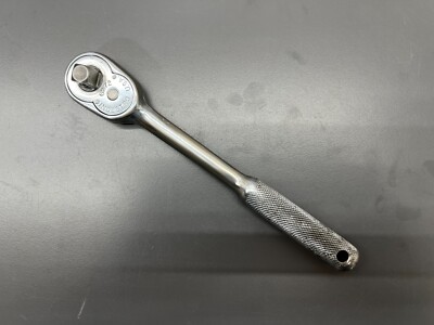 (U) VINTAGE DURO/INDESTRO 6272 3/8" DRIVE KNURLED RATCHET - JUST SVCD ...