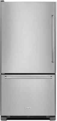 NEW KitchenAid Stainless 30 Inch Bottom Mount 19 CF Refrigerator ...