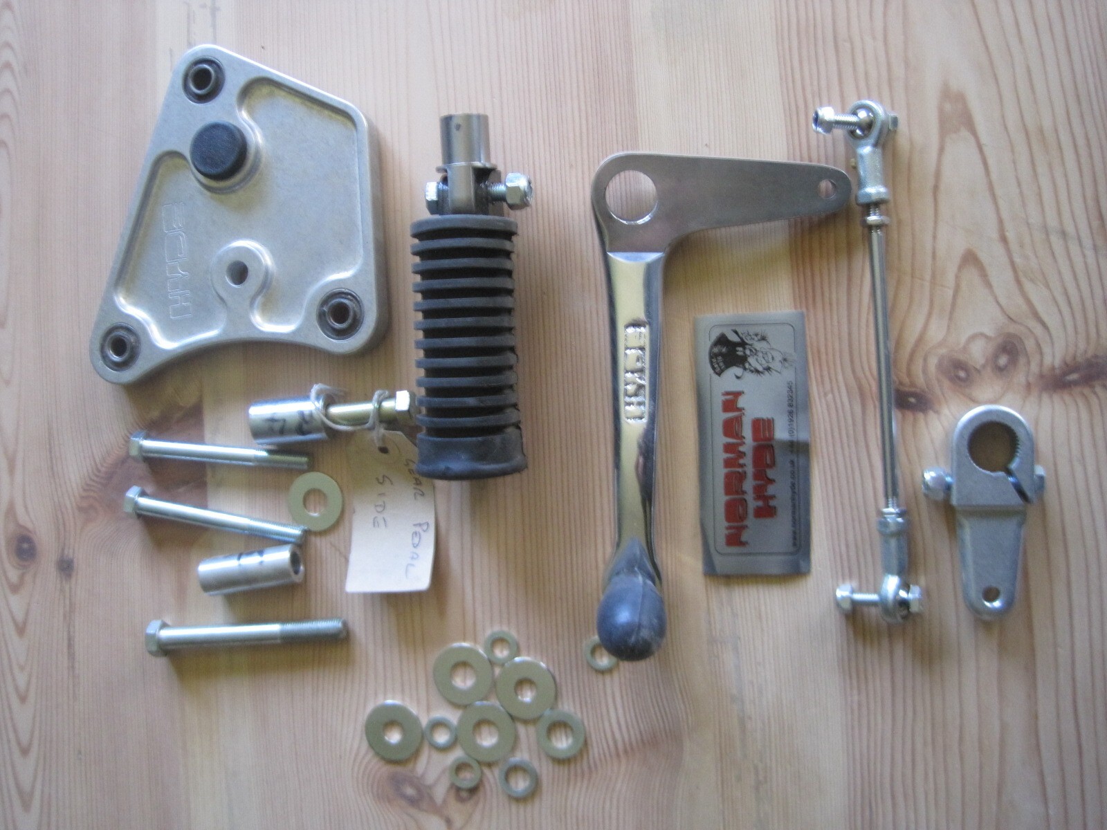 Triumph T 160 Trident NORMAN HYDE rear set footrest NOS !!! | eBay