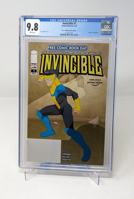 Invincible #1 CGC 9.8 FCBD Free Comic Book Day Edition Image Comics ...