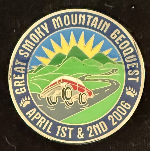 2006 Great Smoky Mountain Geoquest Geocoin - activated | eBay