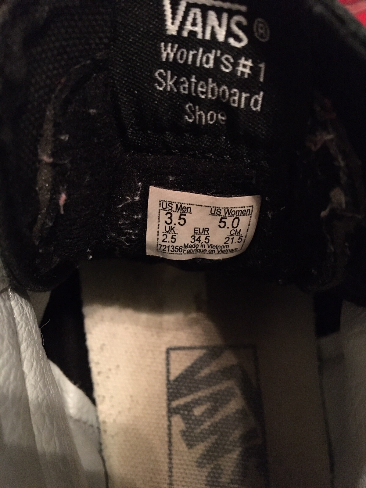 Vans Suede Leather Canvas Fire Flames High-Top Sneak… - Gem