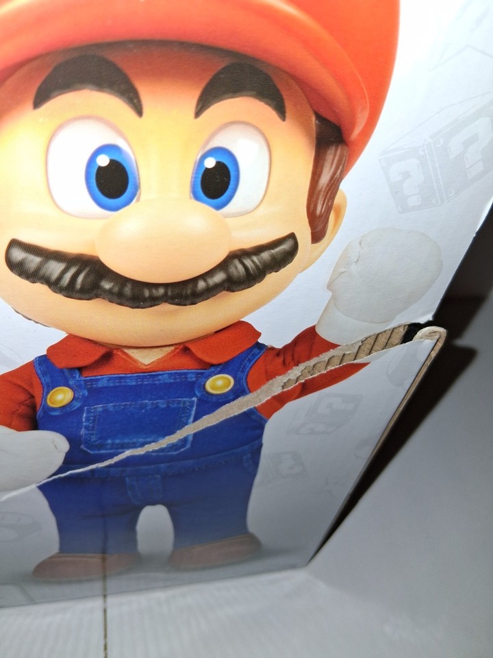Nintendo The Super Mario Bros Movie Mario 14” 2023 Poseable Plush ...