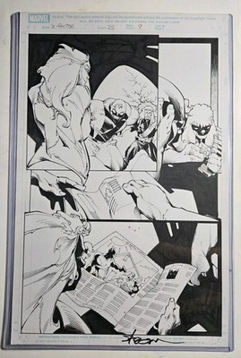 X-Factor #35, pg 9 Original Art by Larry Stroman (Marvel 2008) | eBay