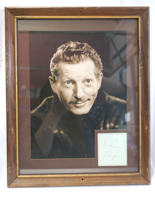 Danny Kaye - American Actor - Framed Photo & Autograph | eBay