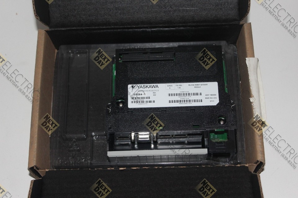 Yaskawa, MLX100, Robot Allen Bradley Contrologix Module Card CPU ...