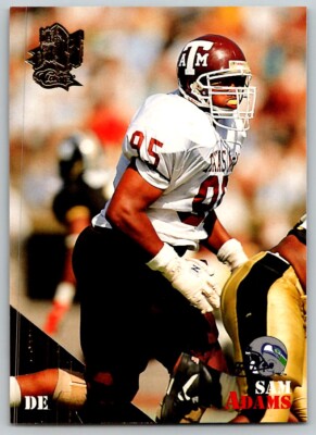 1994 CLASSIC NFL DRAFT GOLD SAM ADAMS SEATTLE SEAHAWKS #6 | eBay