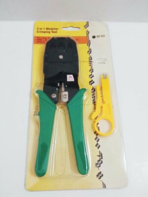 Telephone/Phone Crimper/Crimp Hand Tool for Modular cord/wire/line end ...