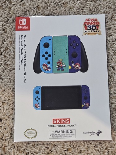 Super Mario 3D All Stars Skin Set Nintendo Switch Gamestop Pre Order ...