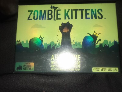 ZOMBIE KITTENS Cat Card Game - A Game by Exploding Kittens | eBay