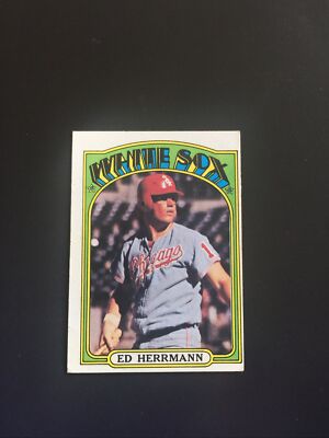 1972 Topps Baseball # 452 Ed Herrmann White Sox | eBay