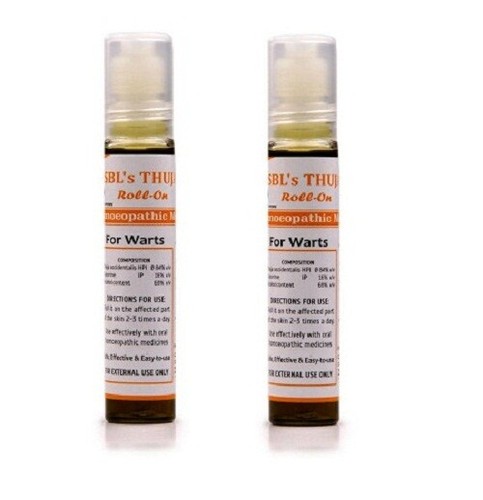 2x SBL Thuja Roll-On (10ml) For Warts, Polypus, corns, brown spots ...