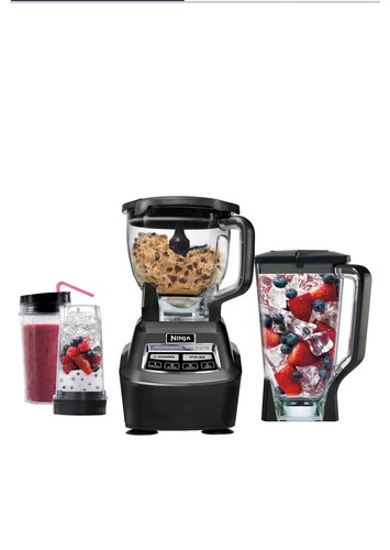 Ninja Mega Kitchen System Blender/Food Processor BL770 With 1500W - New ...