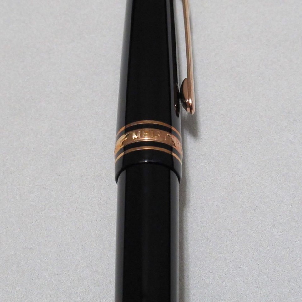 MONTBLANC Fountain Pen 145 Red Gold 112675 | eBay Australia