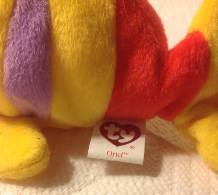 Ty Beanie Baby Oriel With Heart Tag 2005 | eBay