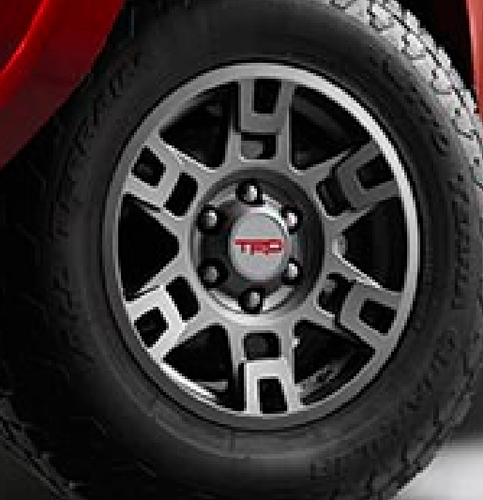 New Set of 4 Toyota TRD Pro Wheels 17" Grey Fits 4Runner Tacoma PTR20 ...