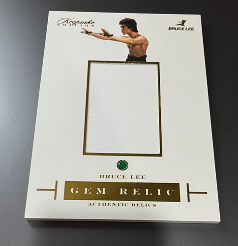 Bruce Lee 2024 Keepsake Edition 5x7 Jumbo 1clr Shirt Patch Relic Gem SP ...