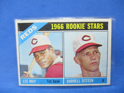 1966 Topps 424 Rookie Stars Lee May/Darrell Osteen RC EX | eBay