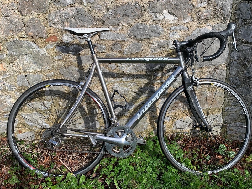 LiteSpeed Titanium Vortex Road bike, 57cms frame c-2-c, excellent ...