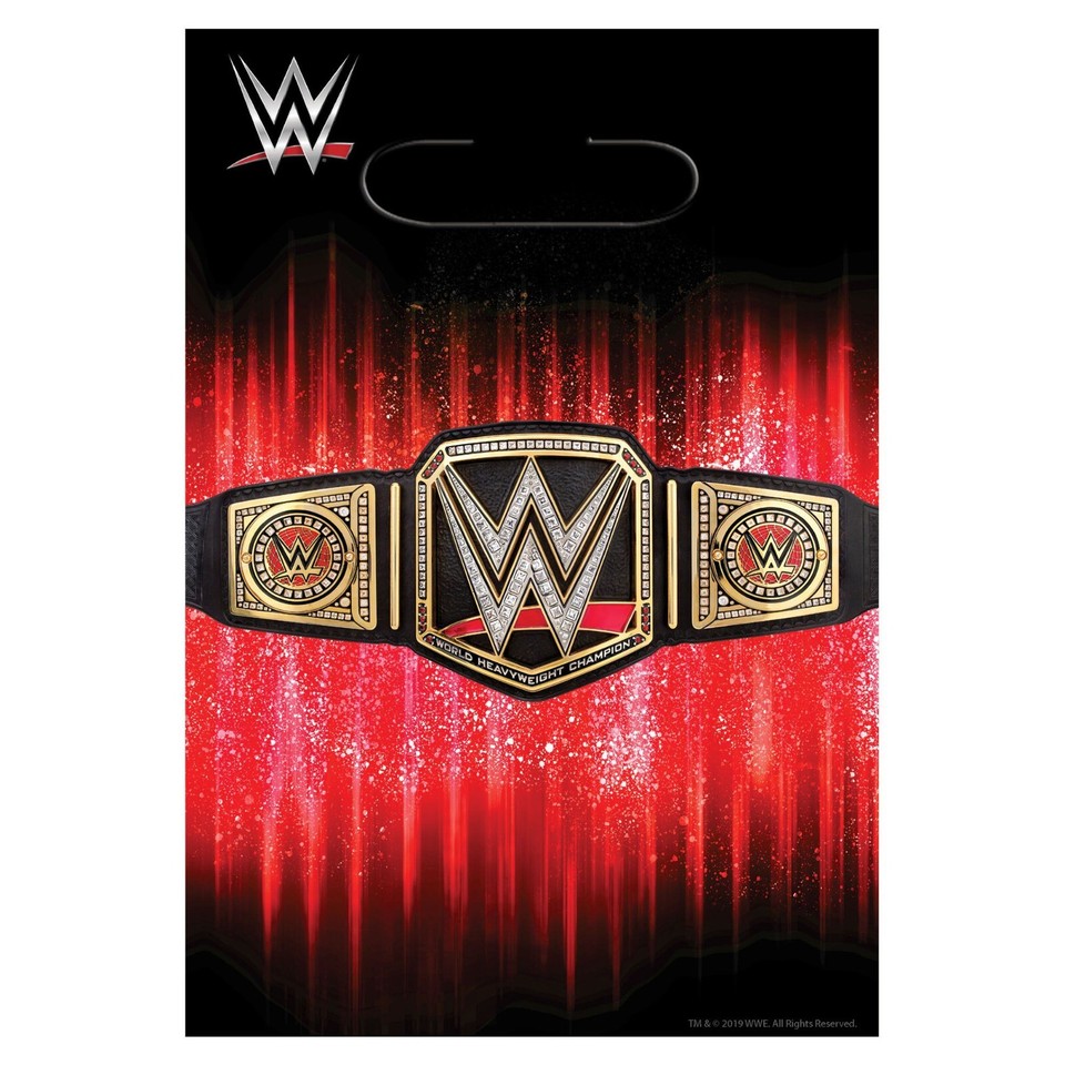 WWE Smash Party Plates, Napkins, Table Cover, Mask & More (Pick What ...