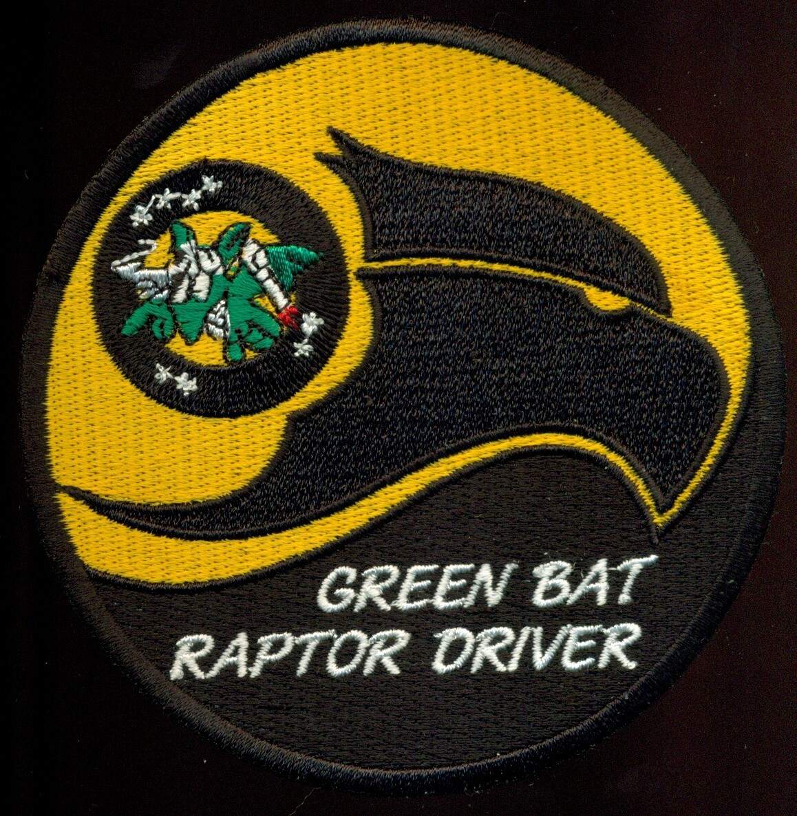 USAF 422nd Test & Evaluation Squadron Green Bat Patch K-2 | eBay