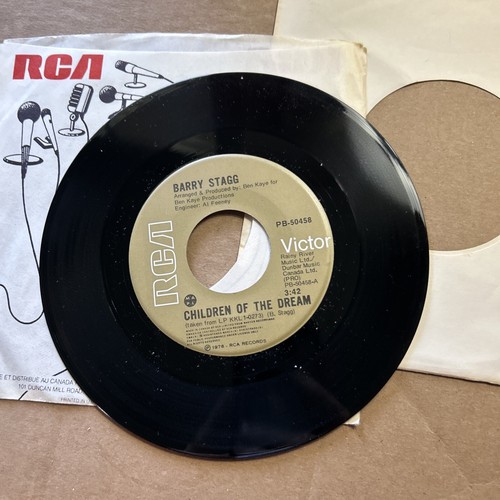 Barry STAGG My Town/Children Of The Dream 1978 Rca Victor 45 | eBay