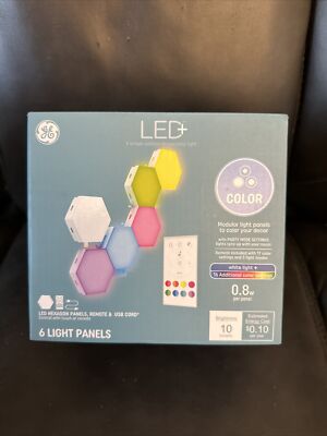 GE LED+ Color Changing Light Panel Kit - 6-Pack 43168542746 | eBay