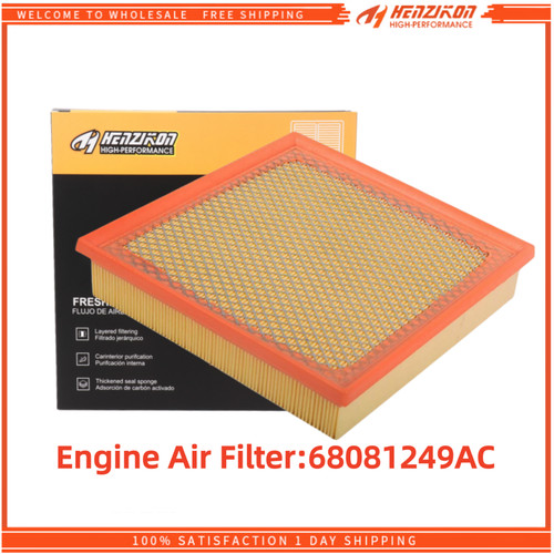 68081249AC Engine Air Filter Fits Dodge Journey Avenger Chrysler 200 3 ...