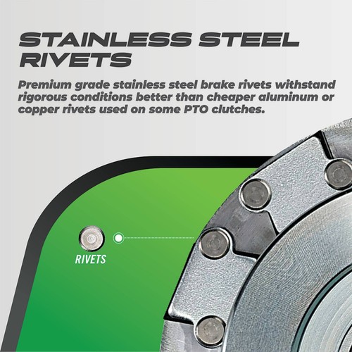 PTO Clutch For Scag 461716 w/Bearing Upgrade & Replaceable Wire | eBay