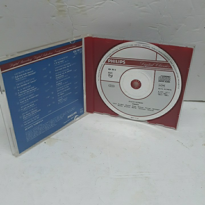 Jessye Norman Classics CD Philips) Opera Arias Songs Vocal Mezzo ...