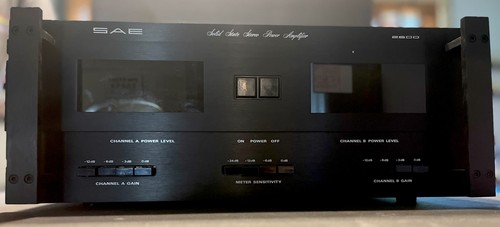 SAE 2600 Power Amplifier - Excellent Condition - 400/600 WPC | eBay