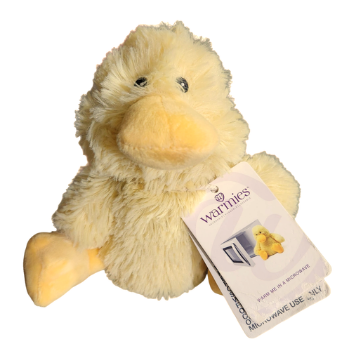 Intelex Warmies 9" Junior Duck Heatable, Weighted, Scented for Comfort ...