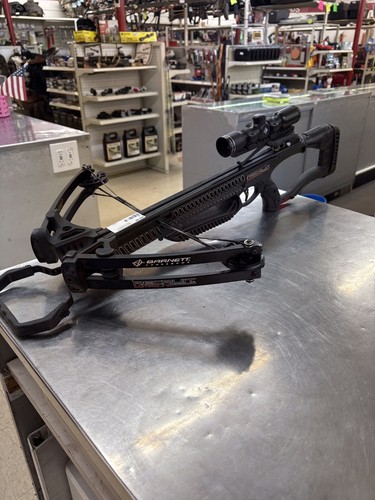 Barnett Recruit Compound Crossbow with Centerpoint bow black As Is. | eBay