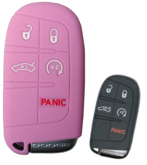 Keyless Entry Remote Rubber Fob Cover fits Dodge Chrysler Jeep ...