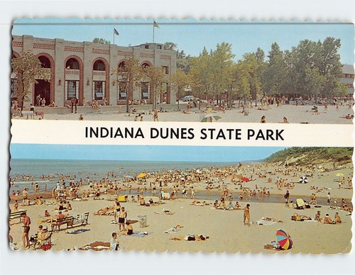 Postcard Indiana Dunes State Park Chesterton Indiana USA | eBay