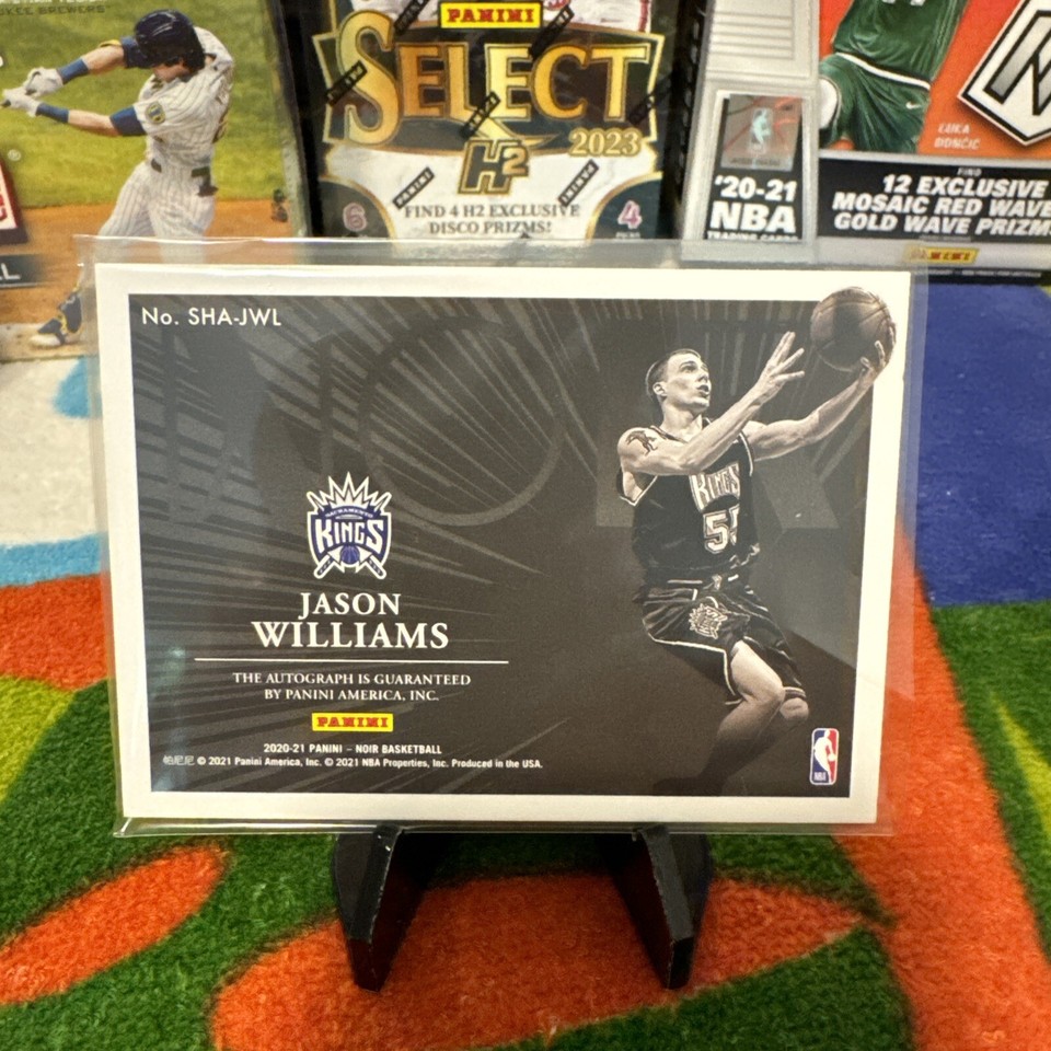 2021 Panini Noir Jason Williams On Card Auto 71/99 | eBay