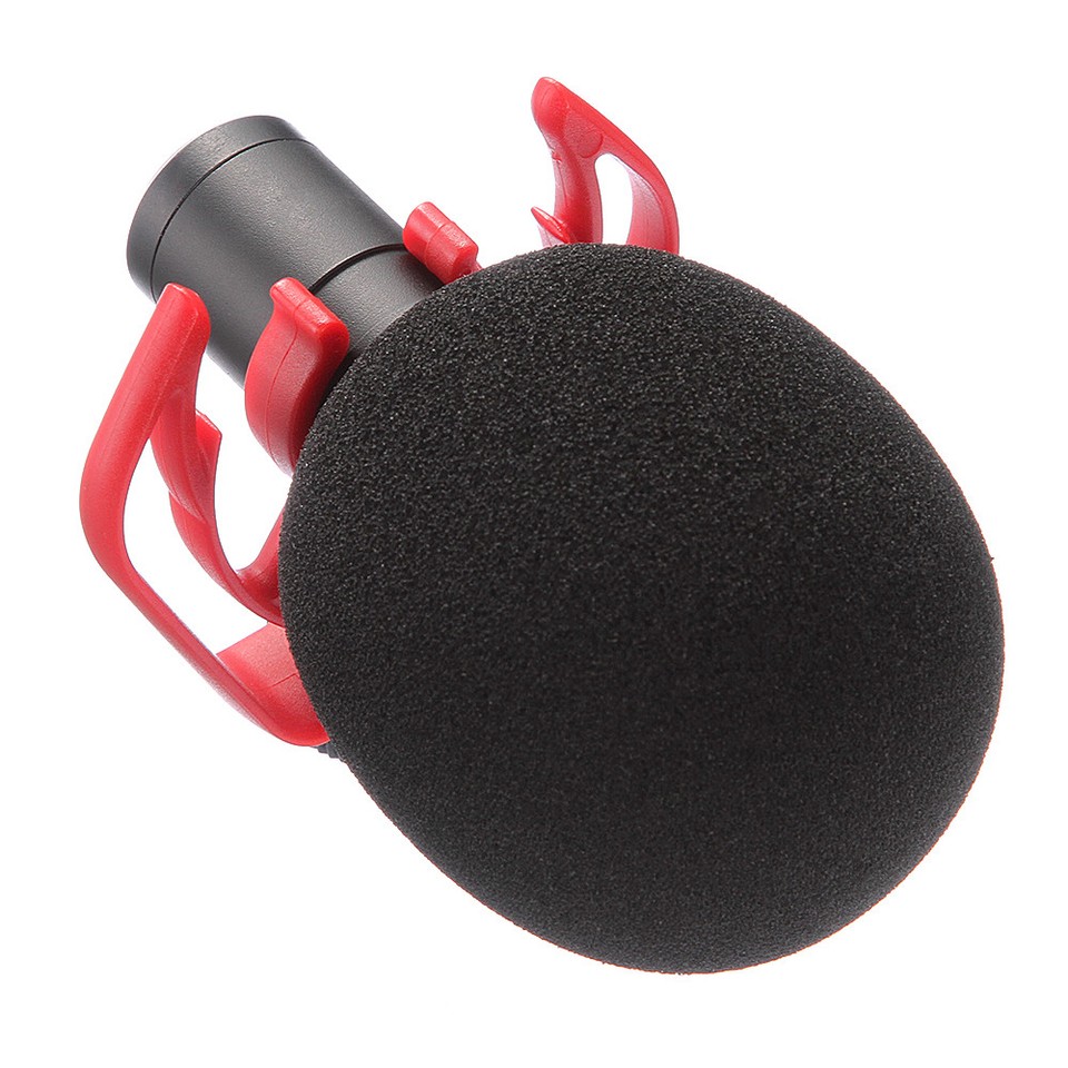 Windproof and Noise Reduction Video Microphone With Shockproof Mount | eBay