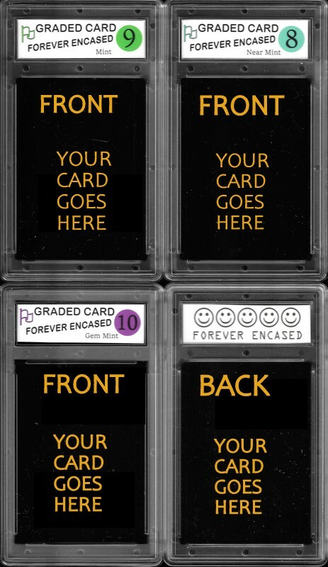 300 Generic Graded Grading Card HEADERS Labels for Empty Slabs | eBay