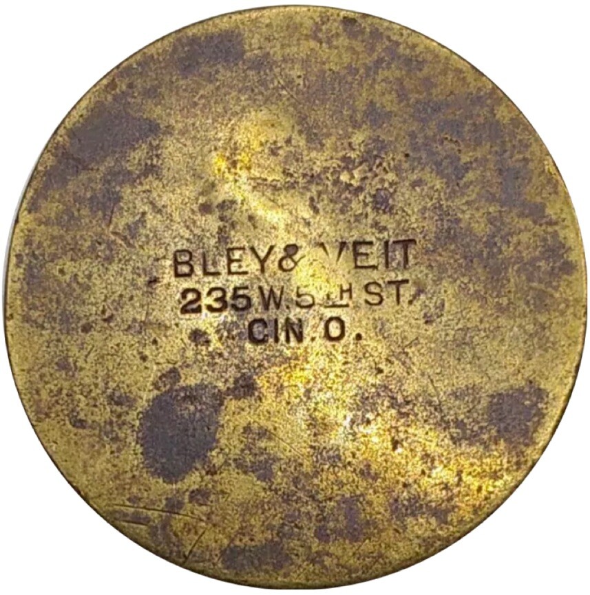 (1880's) Cincinnati Oh-Ci Unlisted H L Wittenburg Merchant Token 2 ...