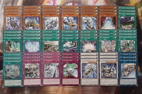 Yugioh F.A. Deck 63 Cards Dawn Dragster Synchro Complete Budget ...