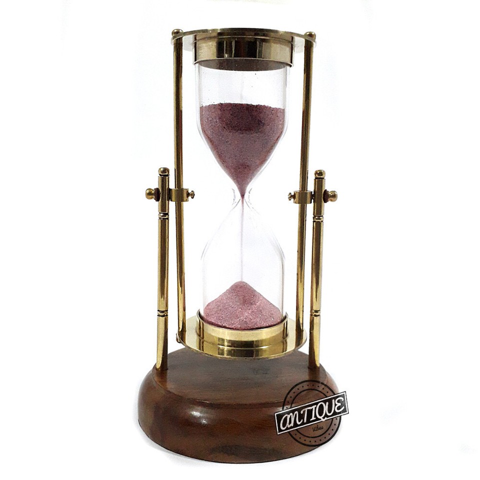 Gifts Home/Garden Brass Handmade Sand Timers Vintage Timer Sand ...
