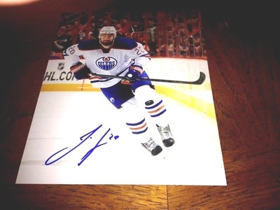 Luke Gazdic Edmonton Oiler Autographed 8x10 Photo w/COA | eBay